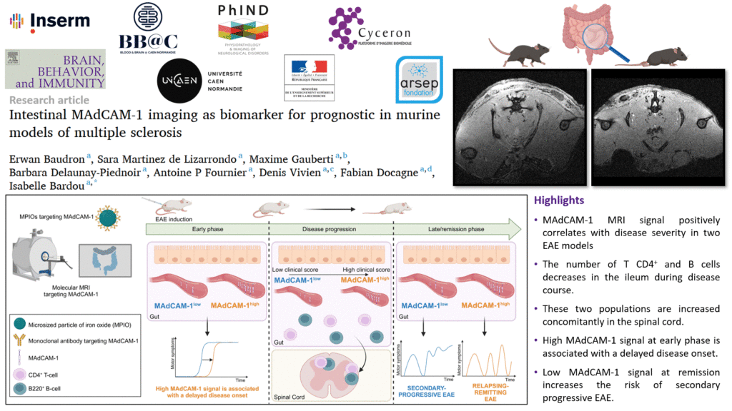 Our last paper "Intestinal MAdCAM-1 imaging as biomarker for prognostic ...